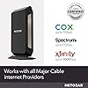NETGEAR Cable Modem DOCSIS 3.1 (CM1000) Gigabit Modem, Compatible with All Major Cable Providers ...