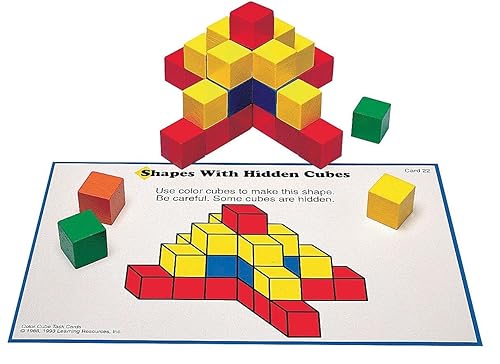 Learning Resources Creative Color Cubes, Fine Motor Skills, Counting ...