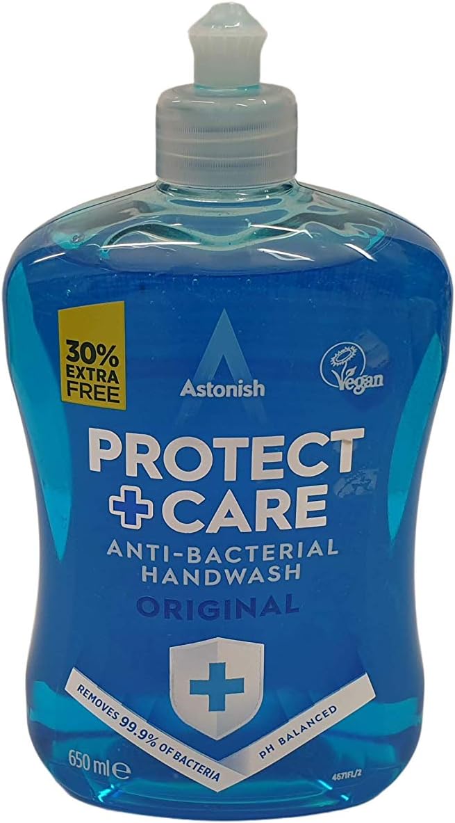 Astonish Antibacterial Handwash Milk & Honey – Original Soap 2 x 650ml ...