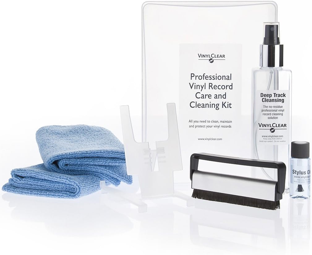 Professional Vinyl Record Cleaning Kit Including an Anti Static Brush ...
