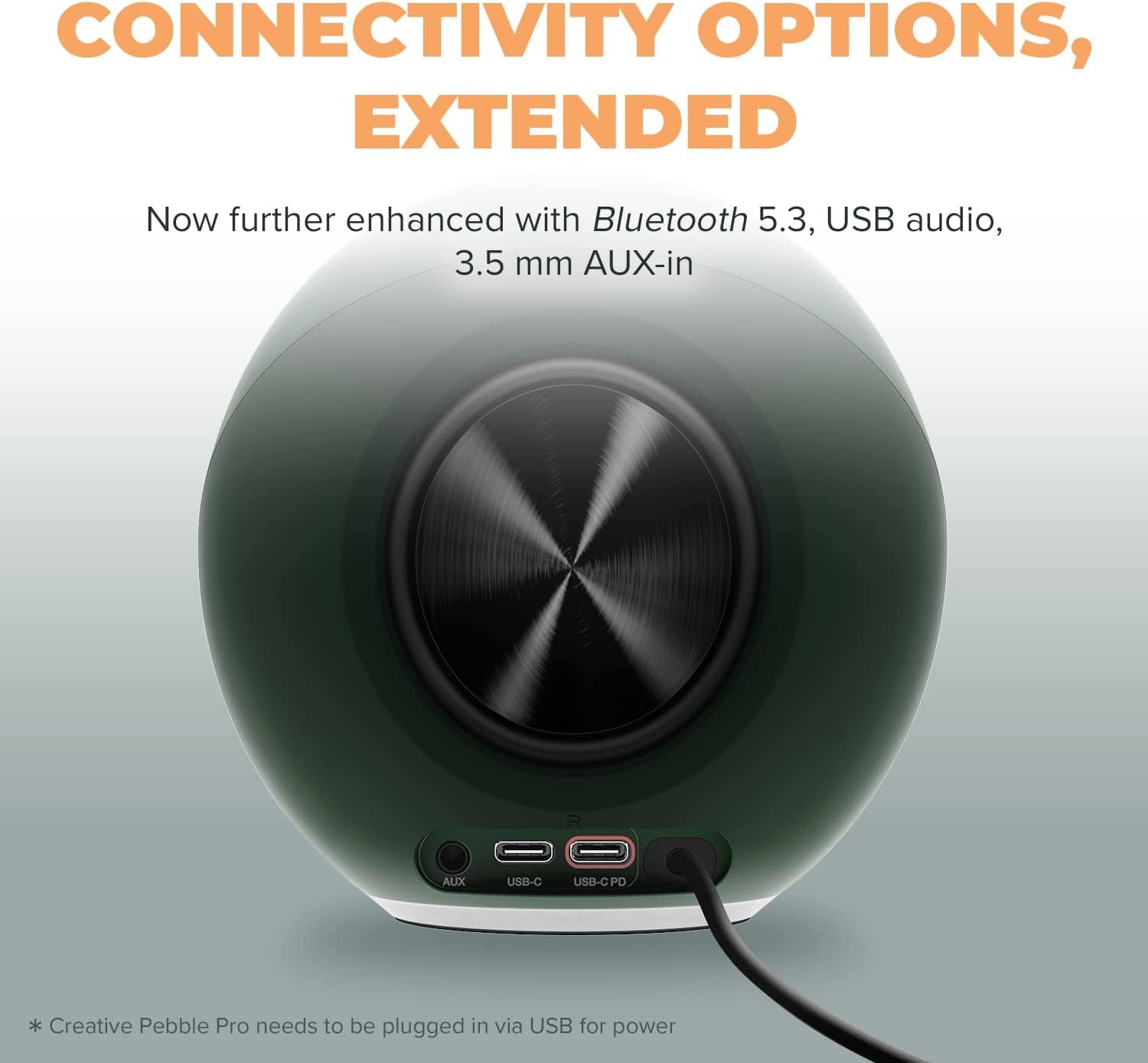 Mua Creative Pebble Pro Minimalist 2.0 USB-C Computer Speakers MF1710 ...