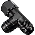 Amazon.com: AC PERFORMANCE Black Aluminum -10AN -10AN Male Flare Tee ...