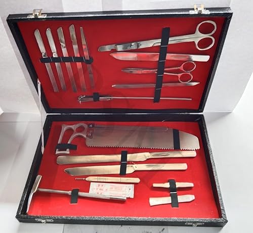 PSM® Post Mortem Instrument Set/Autopsy/Dissection Kit Anatomy 19Pcs ...