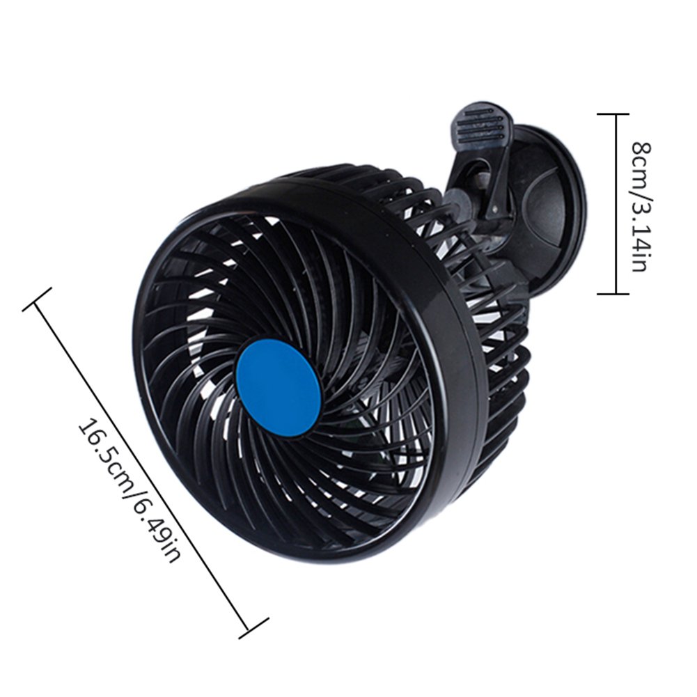 Parti per auto 24 V o 12 V Veicolo elettrico Ventola di raffreddamento ...