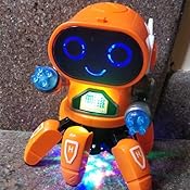 Buy BabbarSher Crafts Bot Robot Octopus Shape Electric Robot Colorful ...