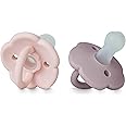 Amazon.com : Moonkie Pacifiers Set of 2 | One-Piece Design Baby ...