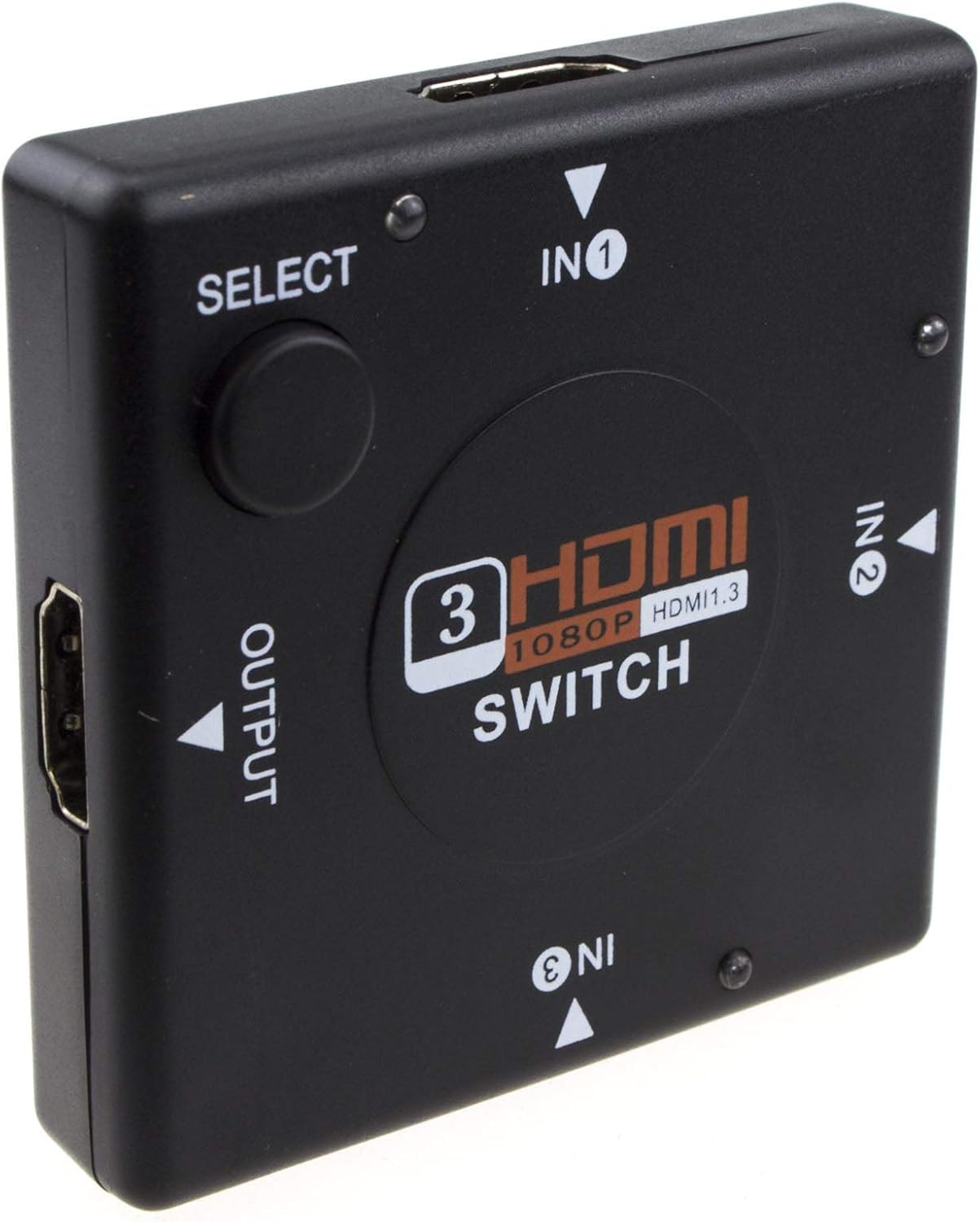 kenable HDMI Compact Switcher 3 Devices To 1 TV Switch Box 3 Way ...