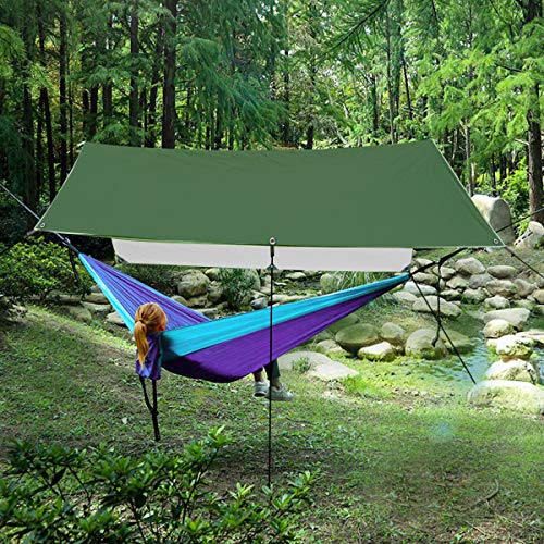 Dokpav 3 m x 3 m camping tentzeil, tentzeil, waterdichte ...