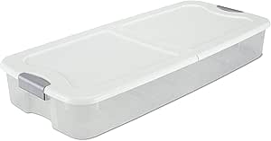Amazon.com - Sterilite Ultra Storage Box, 74-Quart, White - Lidded Home ...