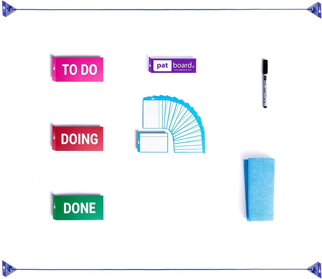 PATboard Scrum Board and Kanban Board Home Toolset Magnetic – BigaMart