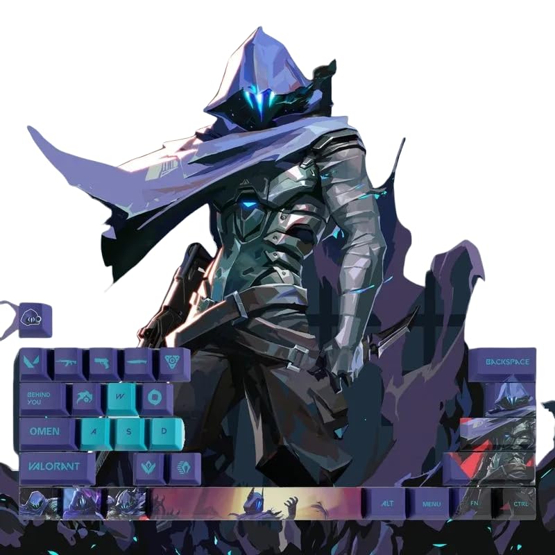 Mua 2024 Valorant Omen PBT Key Cap Mechanical Key Cap OEM Profile ...
