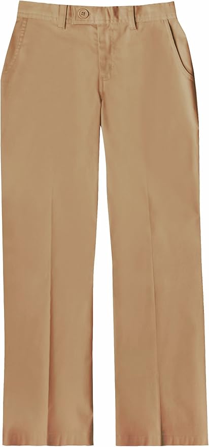 Amazon.com: Classroom Little Girls' Uniform Flare Leg Pant, Khaki, 5 ...