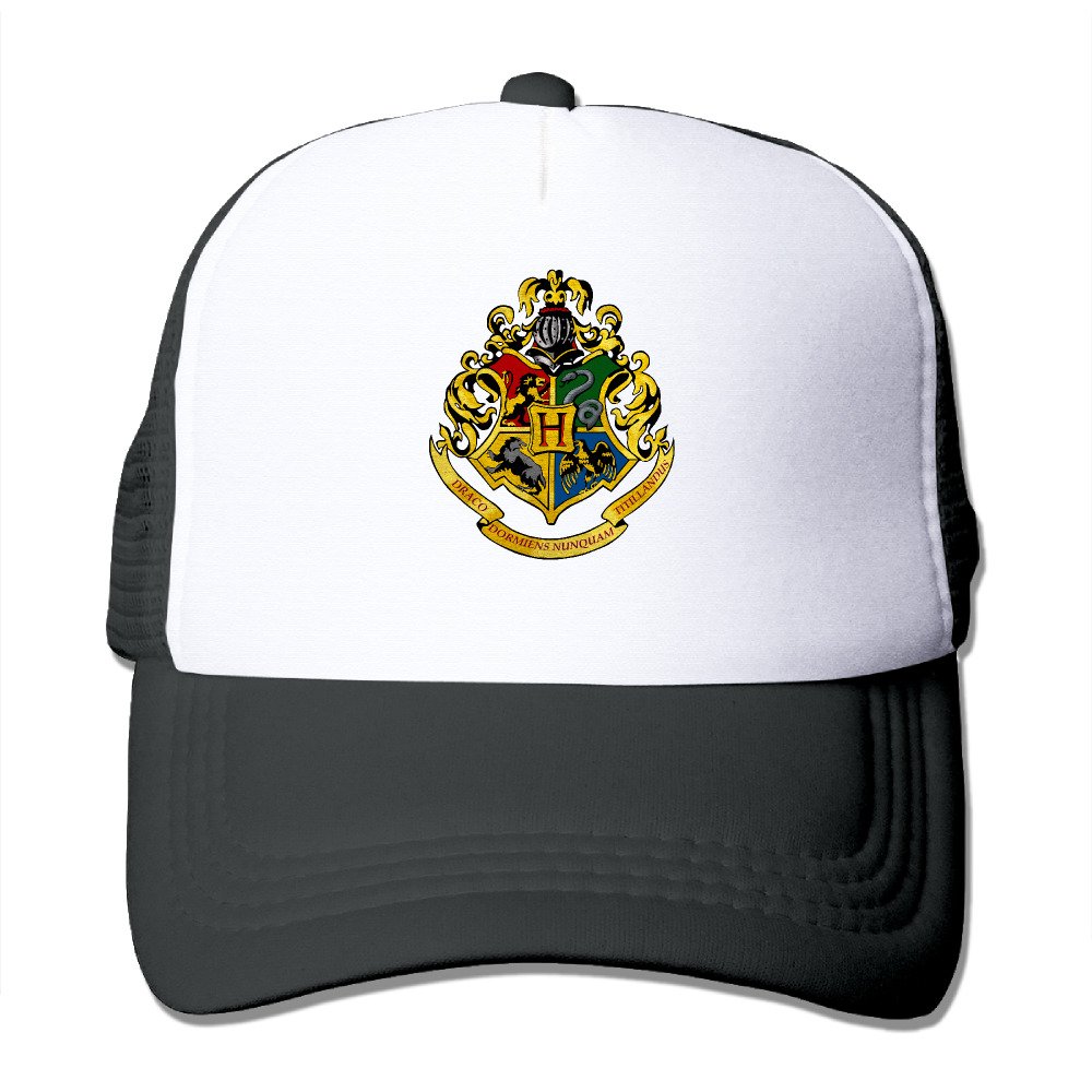 Hittings Harry Potter Hogwarts Logo Mesh Cap Trucker Cap Hat Black ...