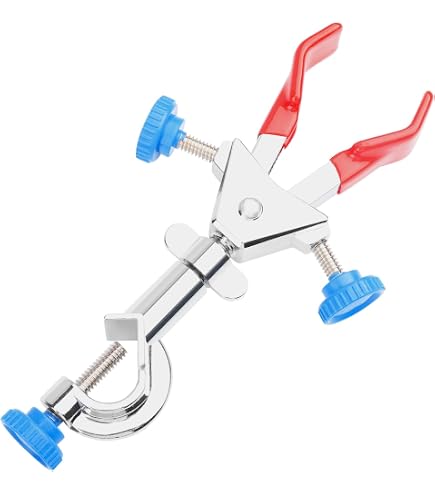 Eisco 3 Prong Lab Retort Clamp Swivel Bosshead EISCO 3-Prong Universal ...