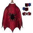 Amazon.com: Creative Education Spider Cape Set with Mask & Wristbands ...