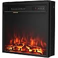 Amazon.com: Giantex Electric Fireplace Insert Heater- Wall Recessed ...