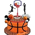 Amazon.com: 13PCS Basketball Cake Topper Basketball Birthday Decoration ...