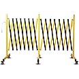 Amazon.com: Ntiibcuy Metal Expandable Barricade｜17FT Folding Security ...