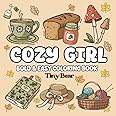 Amazon.com: Cozy Girl Coloring Book: Bold and Easy, Simple Designs for ...