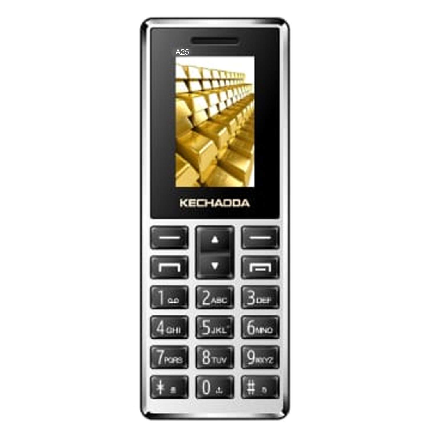 Kechaoda A25 Dual Sim Mobile Phone (Bluetooth Size,Black, 16GB): Amazon ...