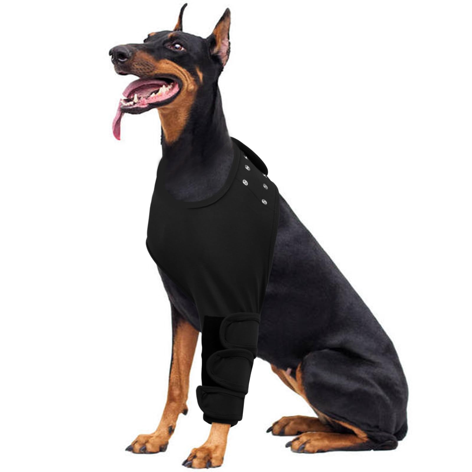 IECOii Dog Surgical Recovery Sleeves for Front Legs,Dog Left Leg Cover ...