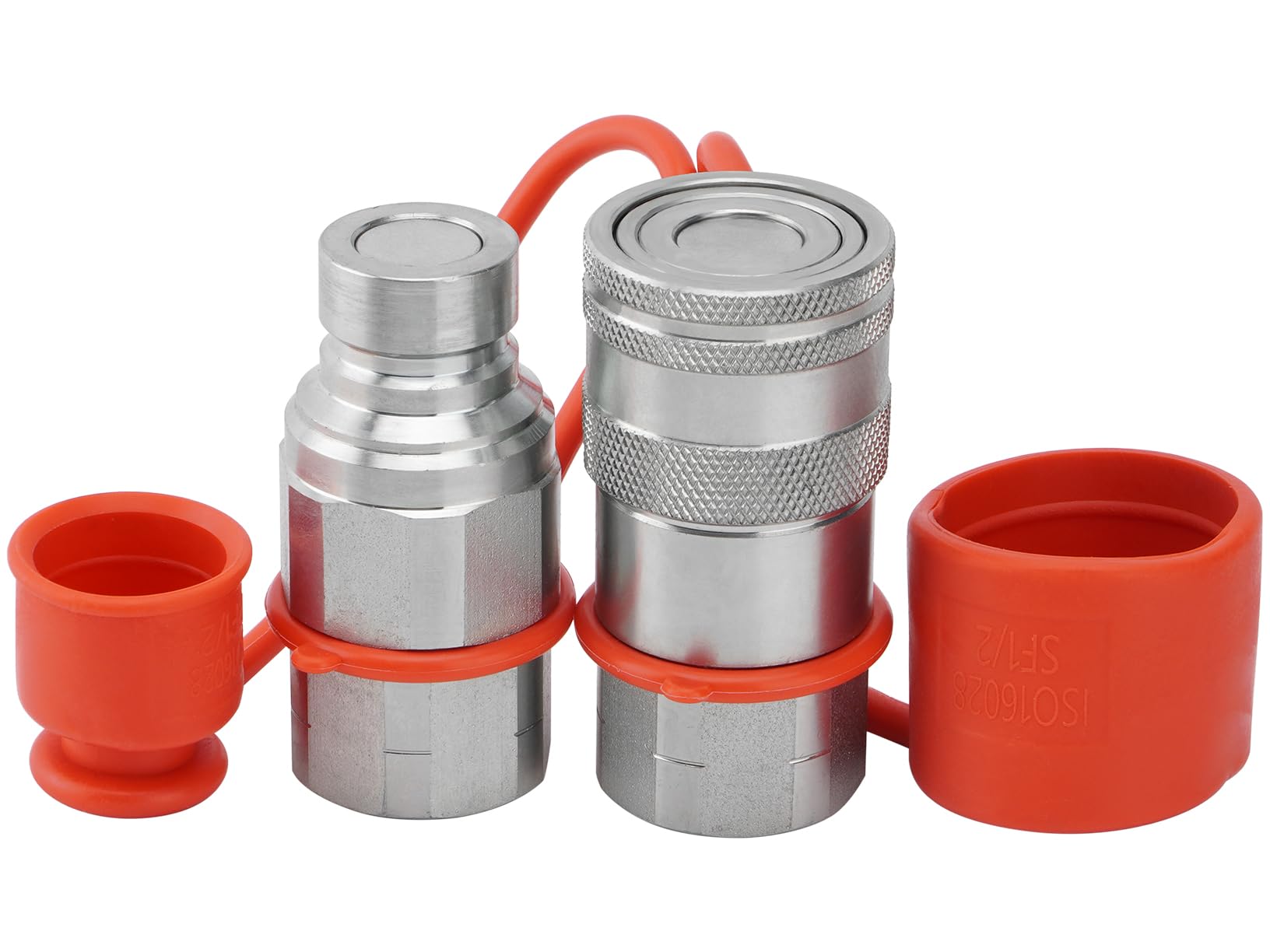 Mua 1/2’’ NPT Skid Steer Hydraulic Couplers, Hydraulic Quick Connect ...