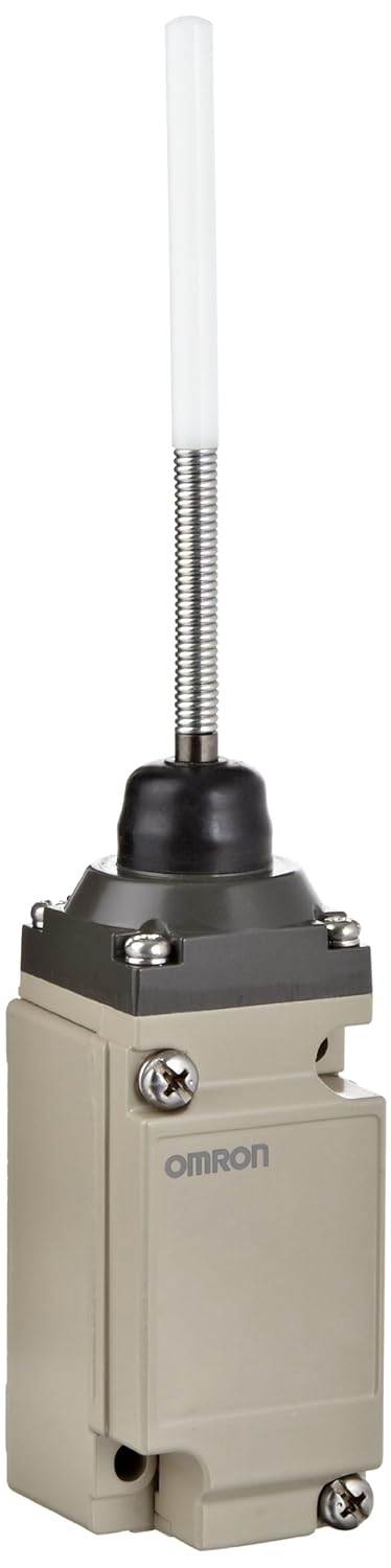 Omron D4A-1114-N General Purpose Limit Switch, Flexible Rod, Plastic Rod, 1/2-14 NPT Conduit ...