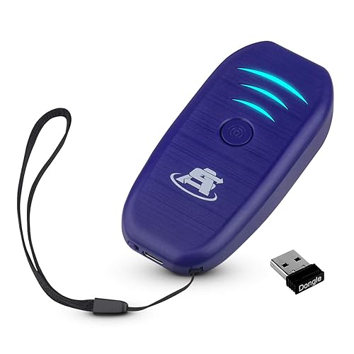 ScanAvenger Portable Mini-Wireless Bluetooth Barcode Scanner: Hand ...