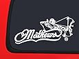 Amazon.com: Mathews Archery Logo with Whitetail - White Hunting window ...