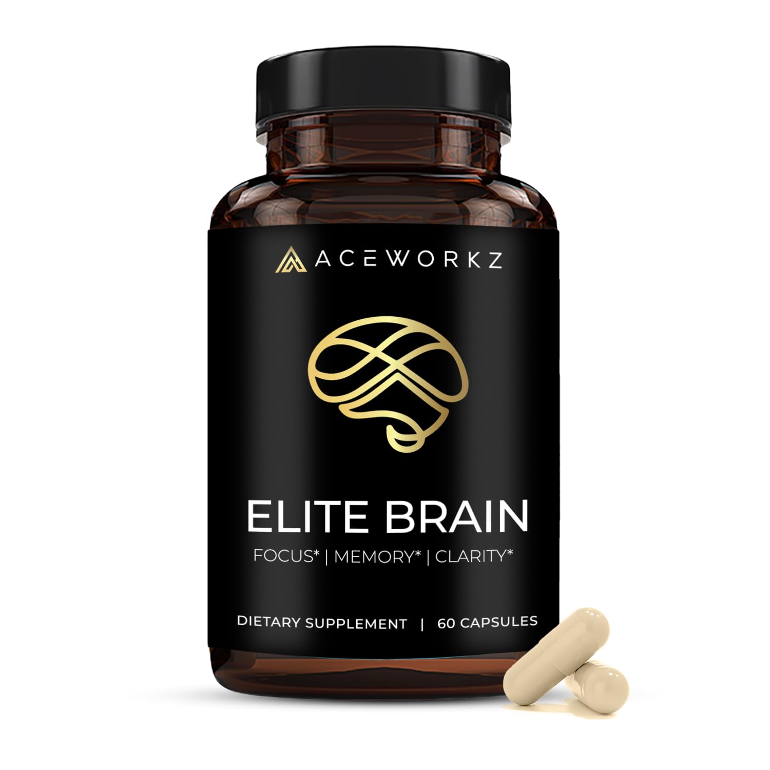 Mua ACEWORKZ Elite Brain - Nootropic Brain Supplement for Focus, Memory ...