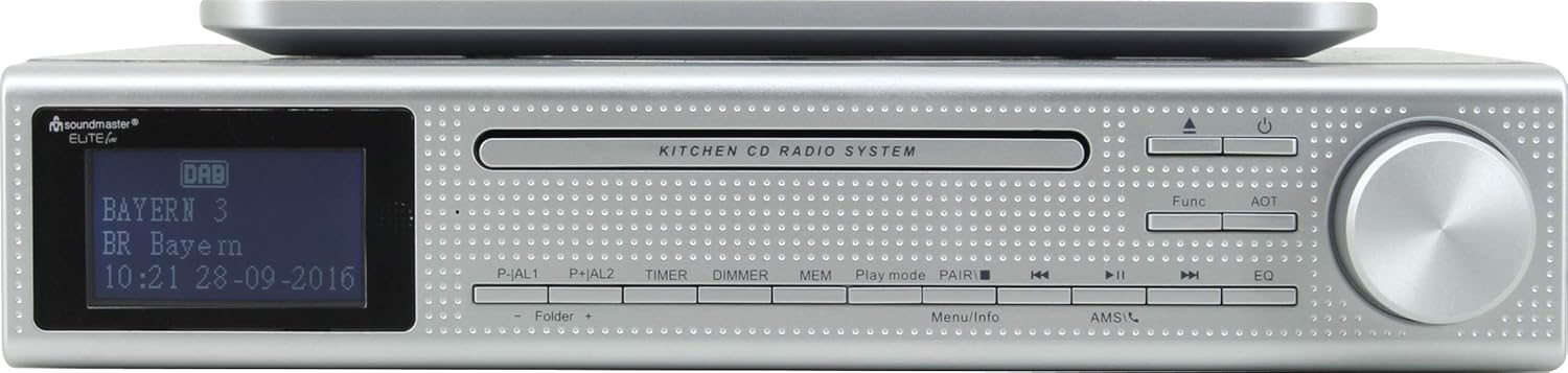 soundmaster FM/DAB/DAB+ Under Cabinet Kitchen Radio: Amazon.co.uk ...