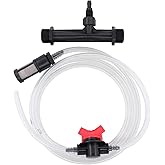 Amazon.com : 3/4 Inch Fertilizer Injector for Drip Irrigation Venturi Fertilizer Mixer Injectors ...