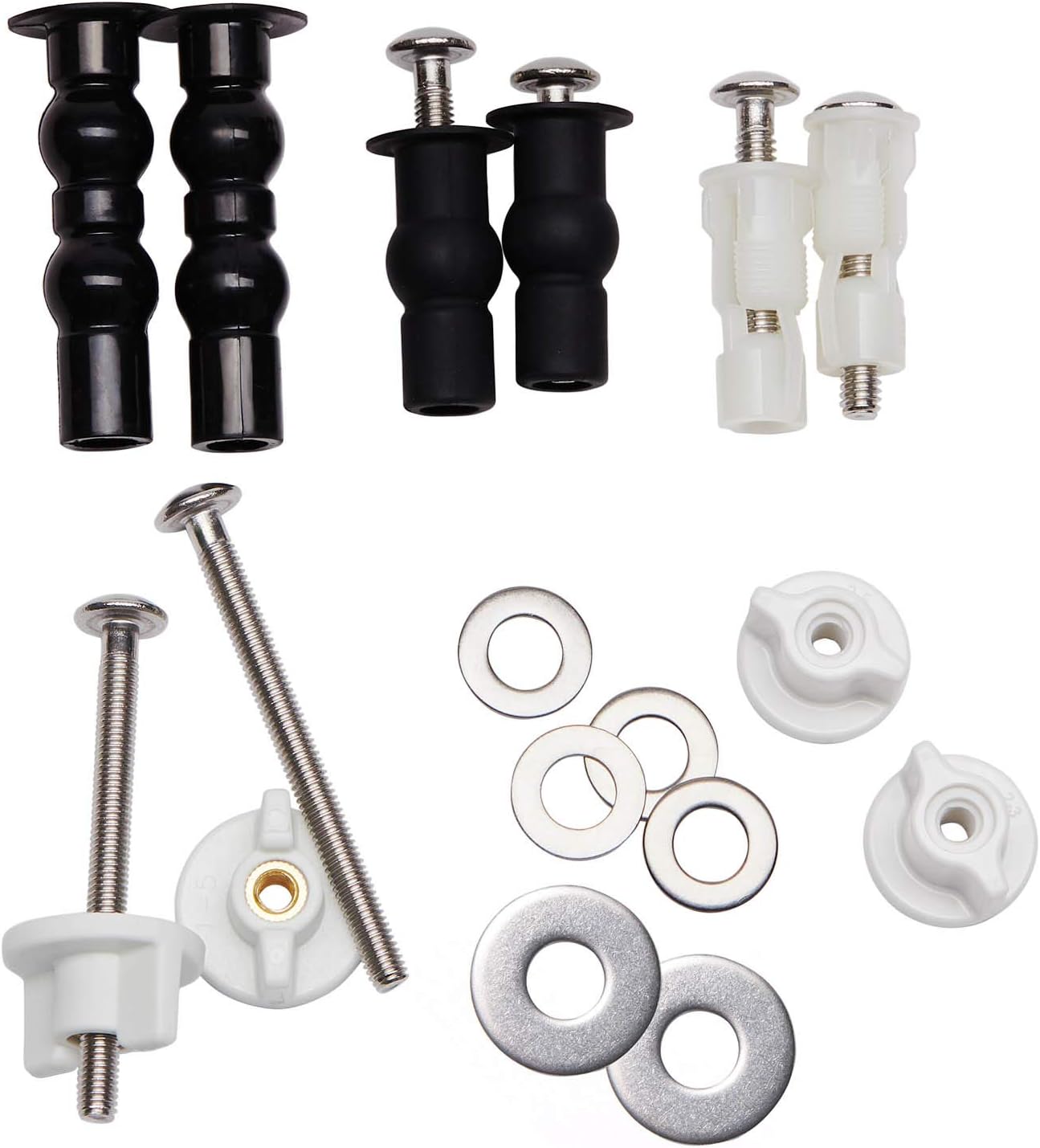 Universal Toilet Seats Screws and Bolts Metal - Toilet Seat Hinges Bolt ...