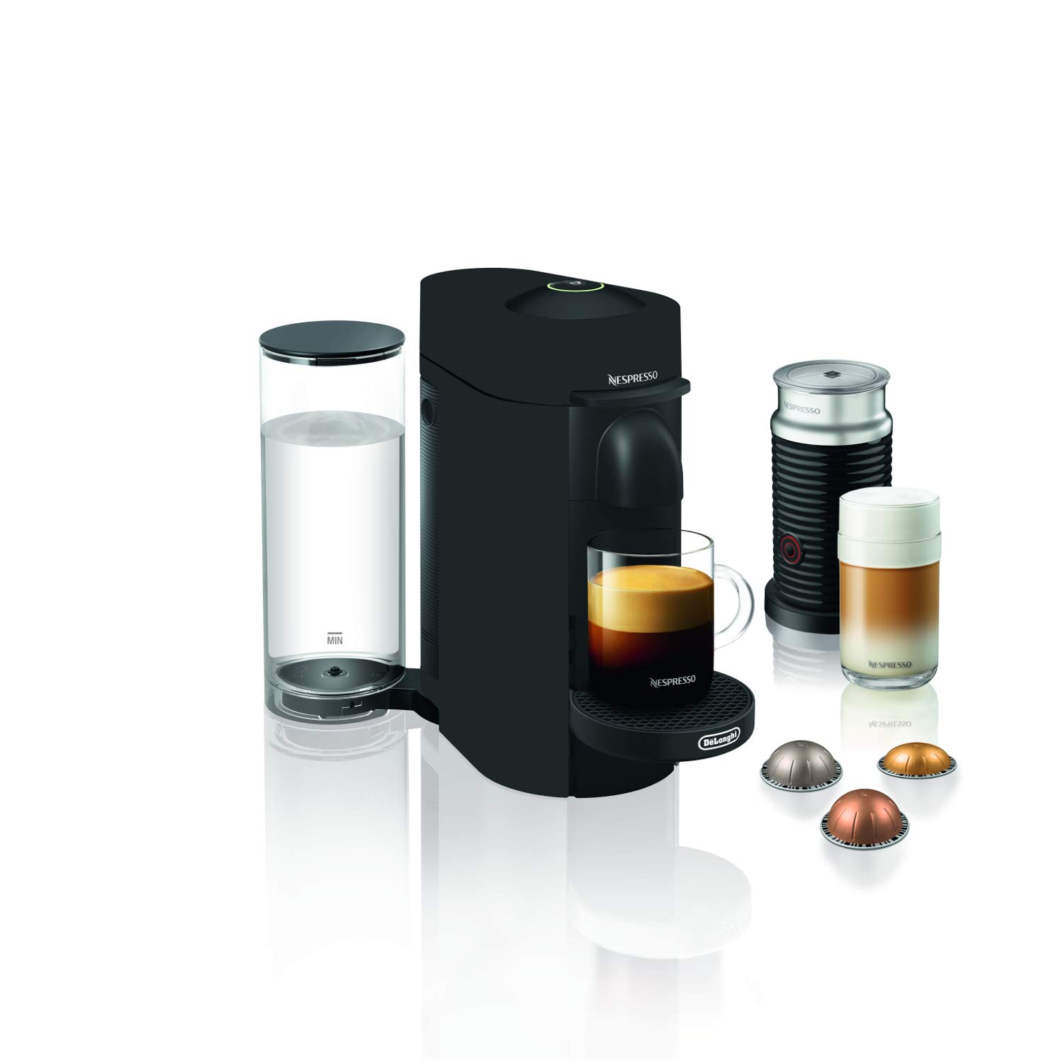 Nespresso Vertuo Plus Deluxe Coffee and Espresso Maker by De'Longhi ...