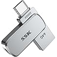 Amazon.com: SSK 64GB Dual USB Flash Drive USB C Thumb Drive, up to 240 MB/s Type-C and USB-A 3.2 ...
