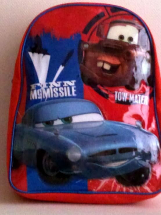 Disney Cars Tow Mater/Finn McMissile Backpack: Amazon.co.uk: Toys & Games