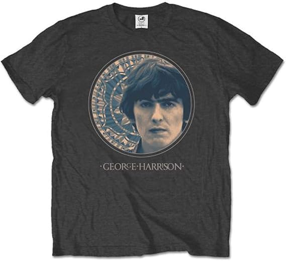 George Harrison The Beatles Profile Image Official Tee T-Shirt Mens ...