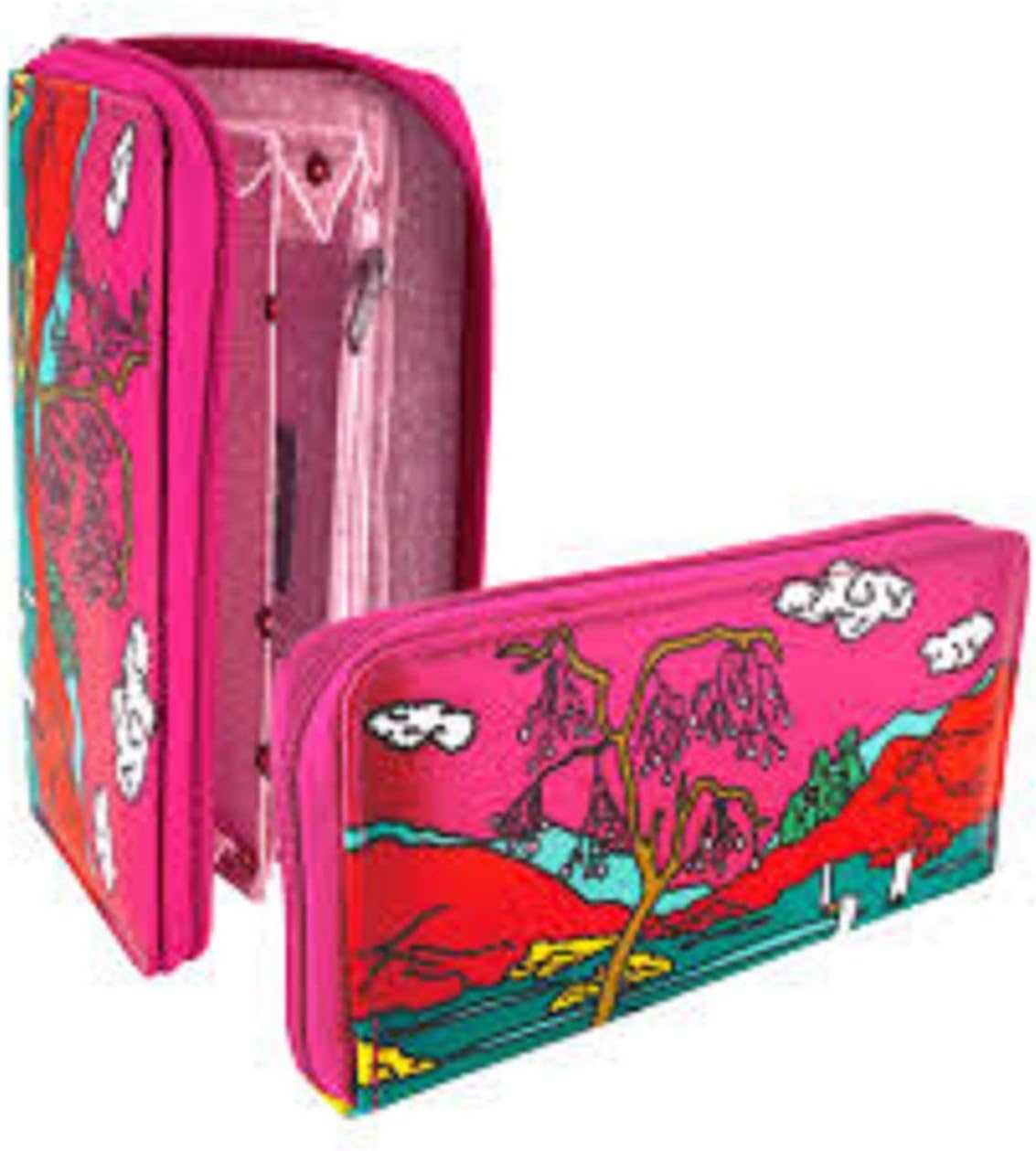 Pylones Embossed Travel Wallet – BigaMart