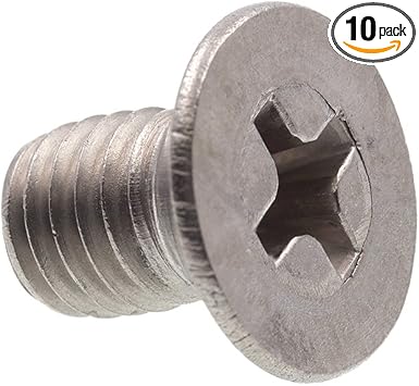 Flat Head M5-0.8 X 12MM Metric Prime-Line 9121322 Machine Screws Zinc ...