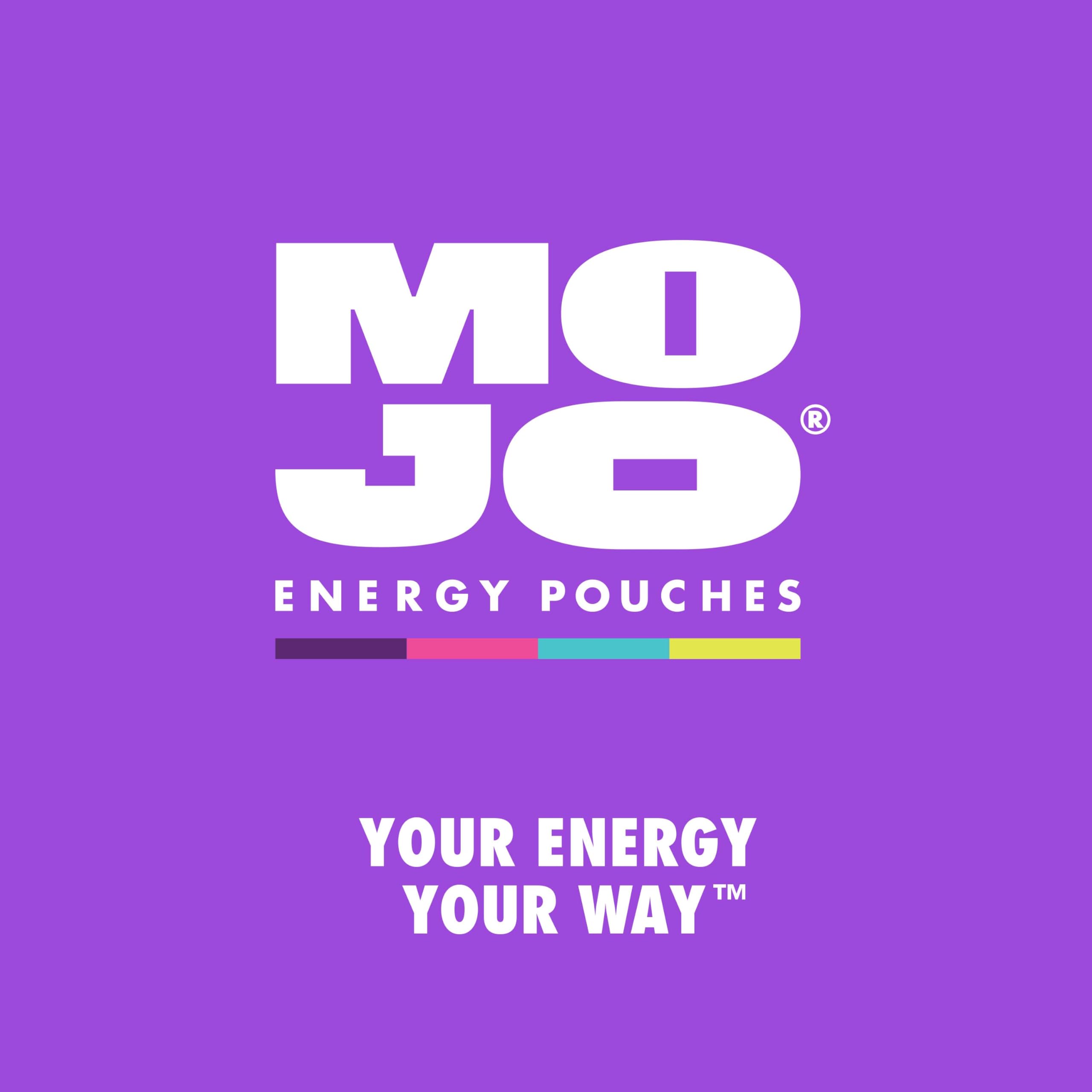 MOJO Energy Pouches Blue Raspberry Flavor, 50 Mg Per Caffeine Pouch, 15 ...