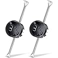 Amazon.com: Therwen 2 Pcs Ceiling Fan Brace Ceiling Fan Electrical Box ...