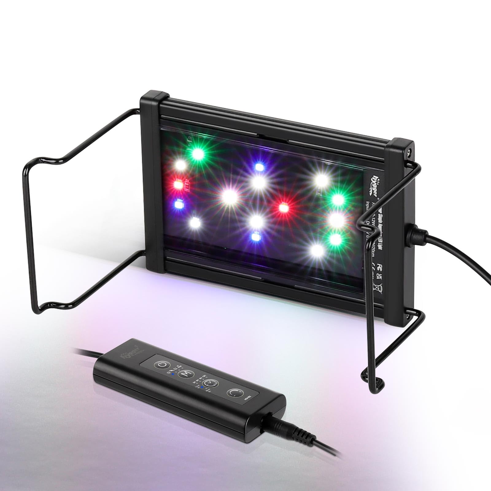 hygger New Mode 24/7 Timer LED Aquarium Light, Auto On Off Full Spectrum Fish Tank Light Fish ...