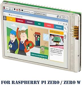 Amazon.com: Raspberry Pi Zero W Screen, iUniker 2.8-inch 60+ fps ...