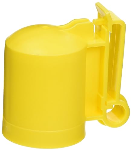 Zareba ITCPY-Z T-Post Safety Cap and Insulator, 10 per Bag Yelllow in ...