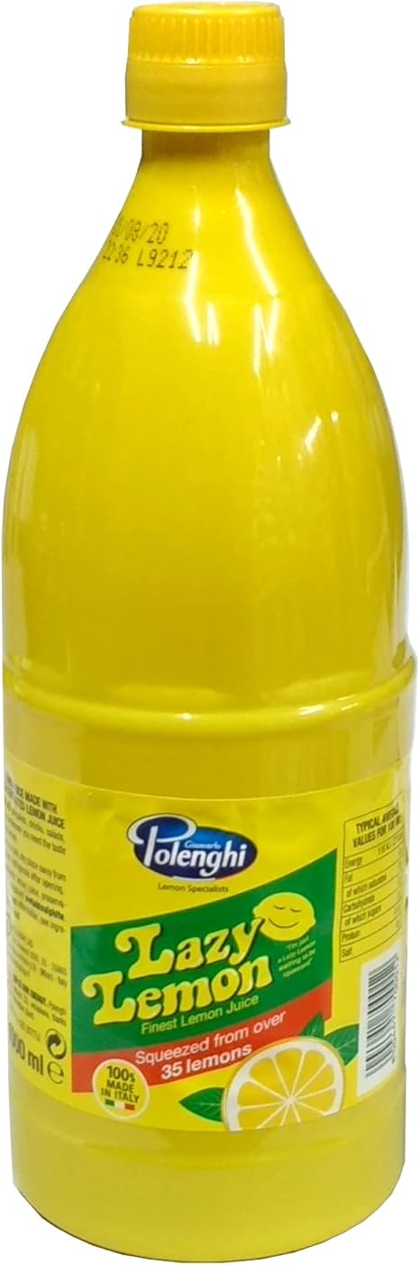 Lazy Lemon Finest Lemon Juice 1 Litre: Amazon.co.uk: Grocery