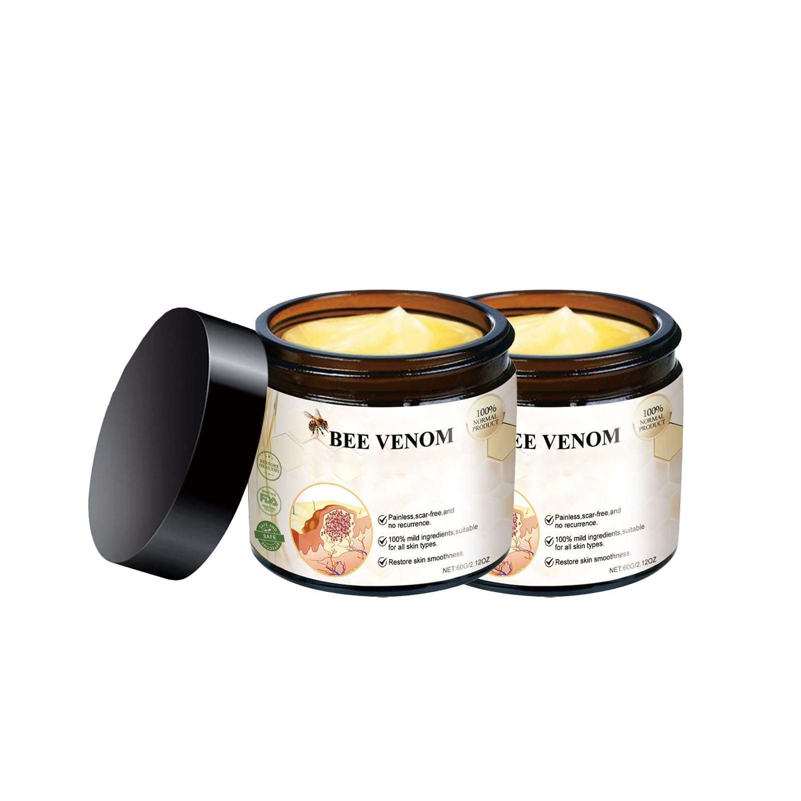 hengdaodao Bee Venom Cream, 2025 New Professional Bee Venom Repair ...