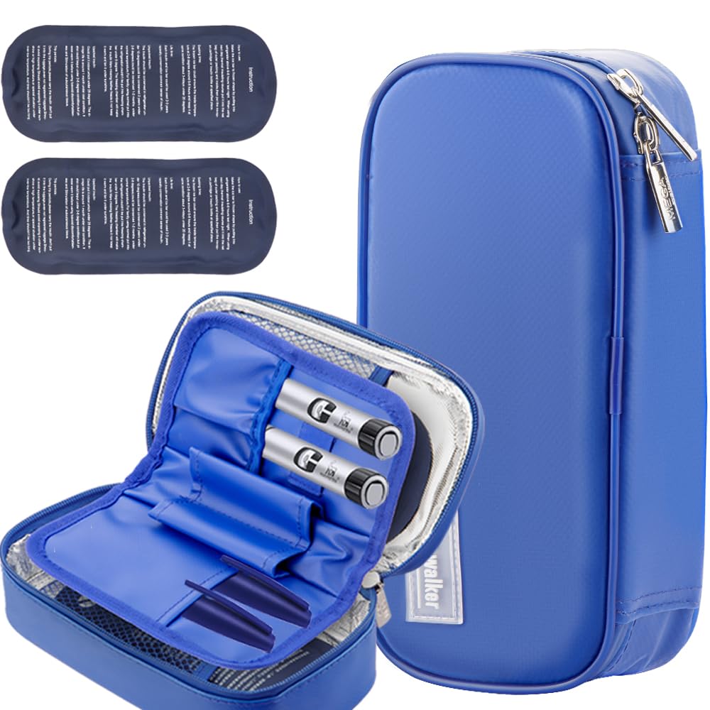 JOYJOM Insulin Cooler Travel Case, Insulin Pen Cooler Bag TSA Approved ...