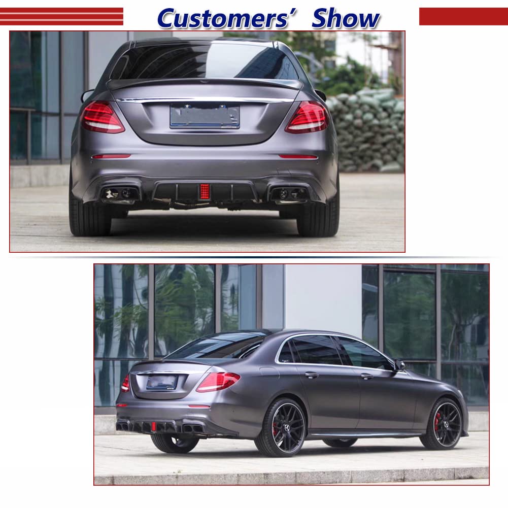 Mua Rear Diffuser for Mercedes-Benz W213 E200 E250 E300 E400 Sport E43 E53 E63 AMG Sedan 2017 ...