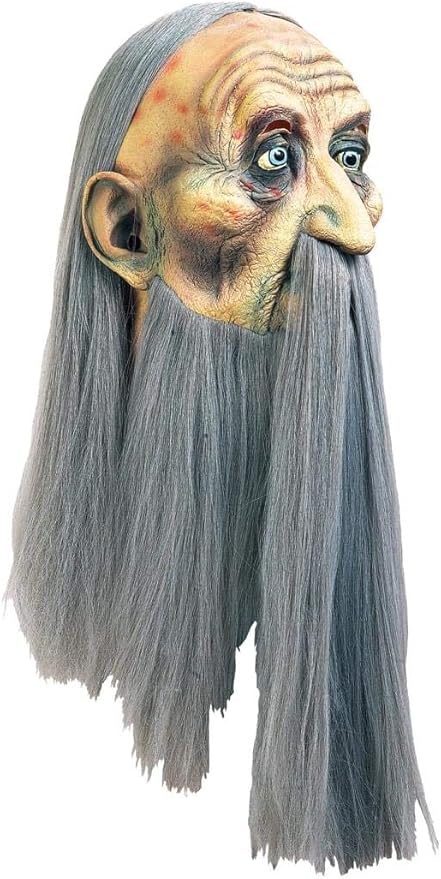 Amazon.com: Paper Magic Men's Don Post Studios Good Wizard Mask, Multi ...