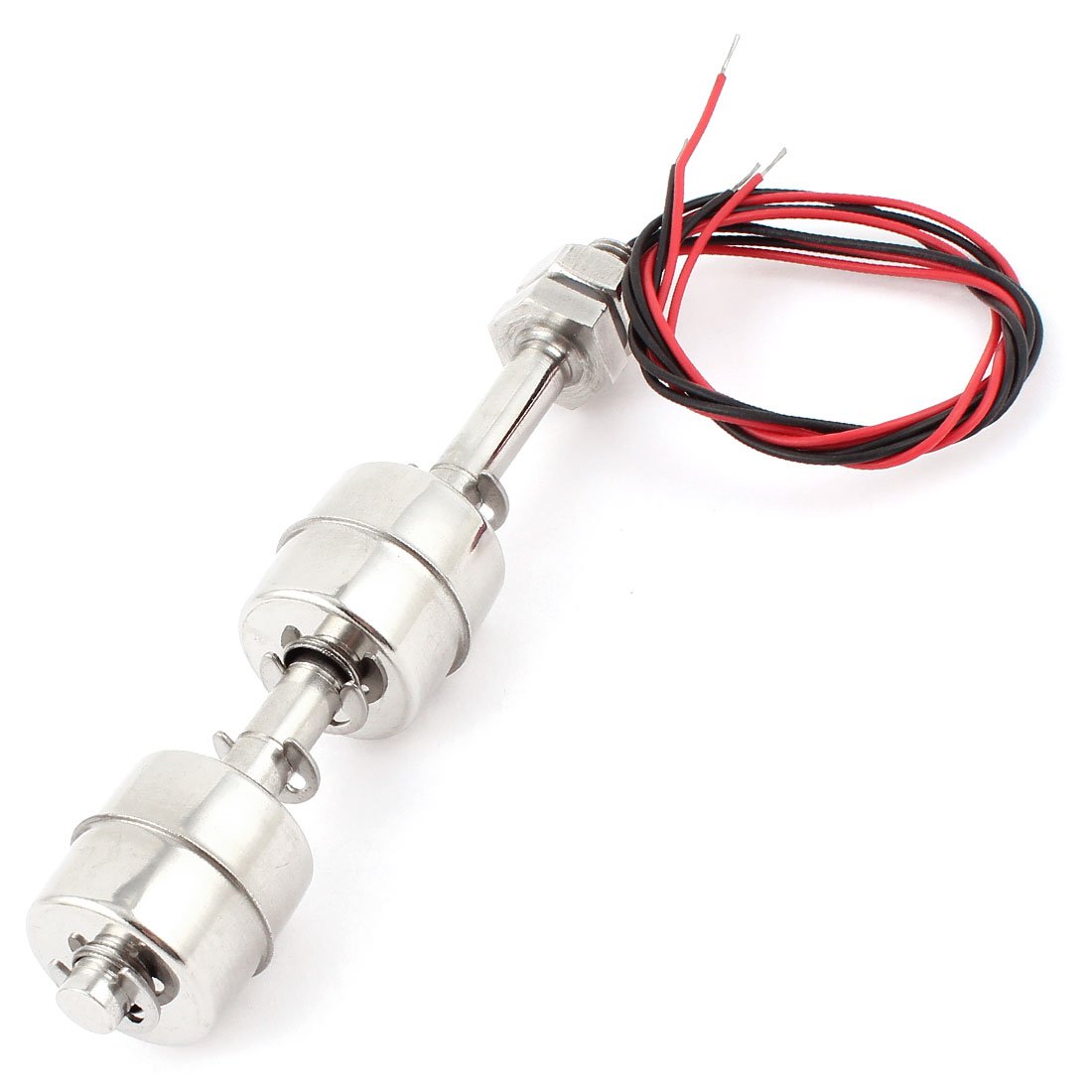 Uxcell 120 mm Stainless Steel Water Level Sensor Vertical Float Ball ...